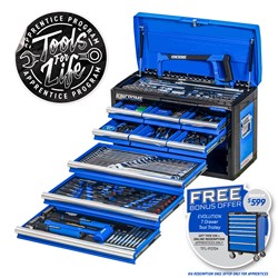 EVOLUTION Chest Tool Kit 222 Piece 9 Drawer (26”) - Kincrome Tools ...