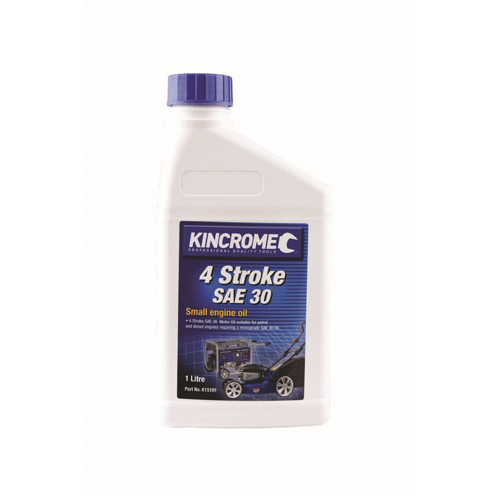 Small Engine Oil 4 Stroke 1L (SAE 30) - Kincrome Tools - Kincrome