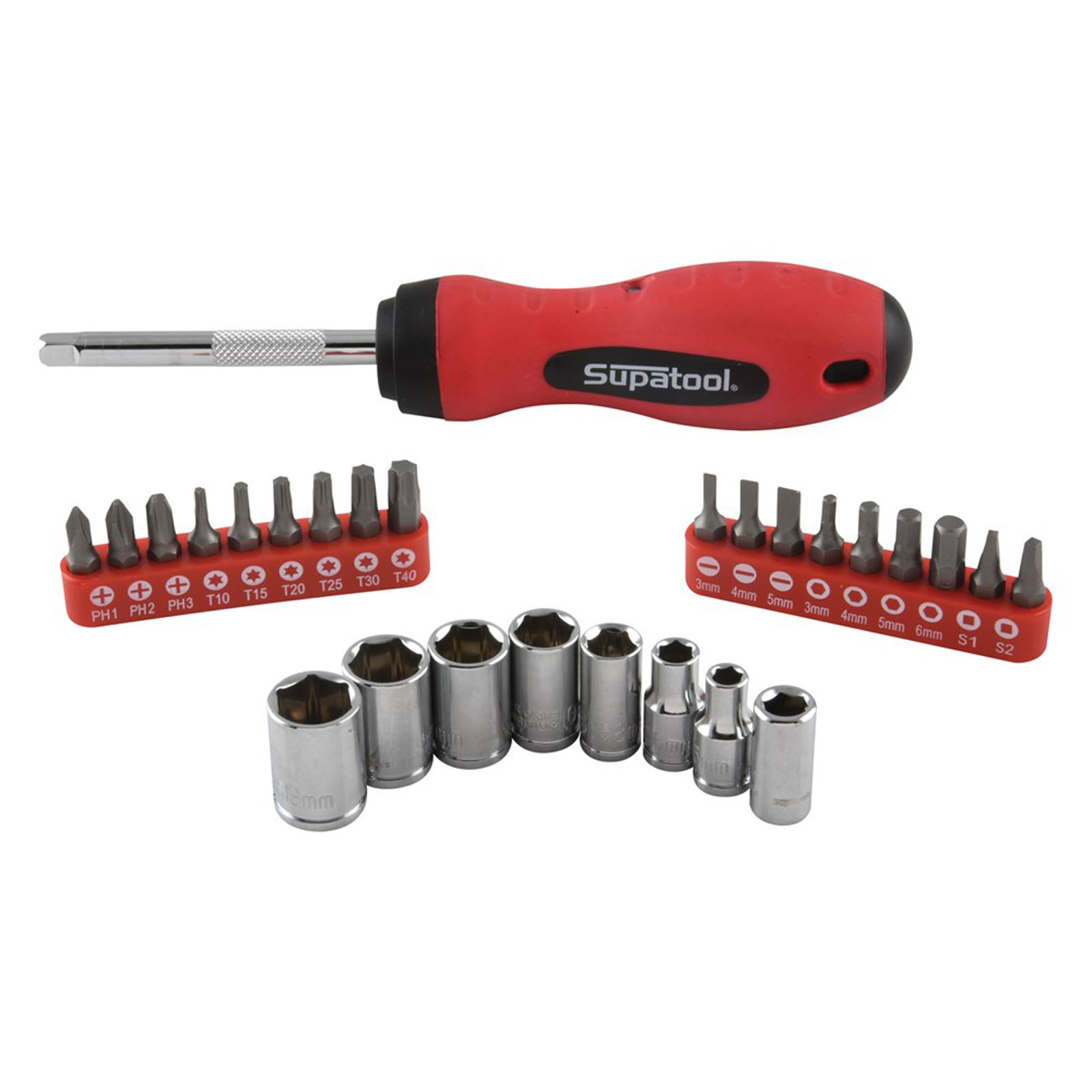 T Handle Screwdriver Socket Bit Set 27 Piece Kincrome Tools Kincrome