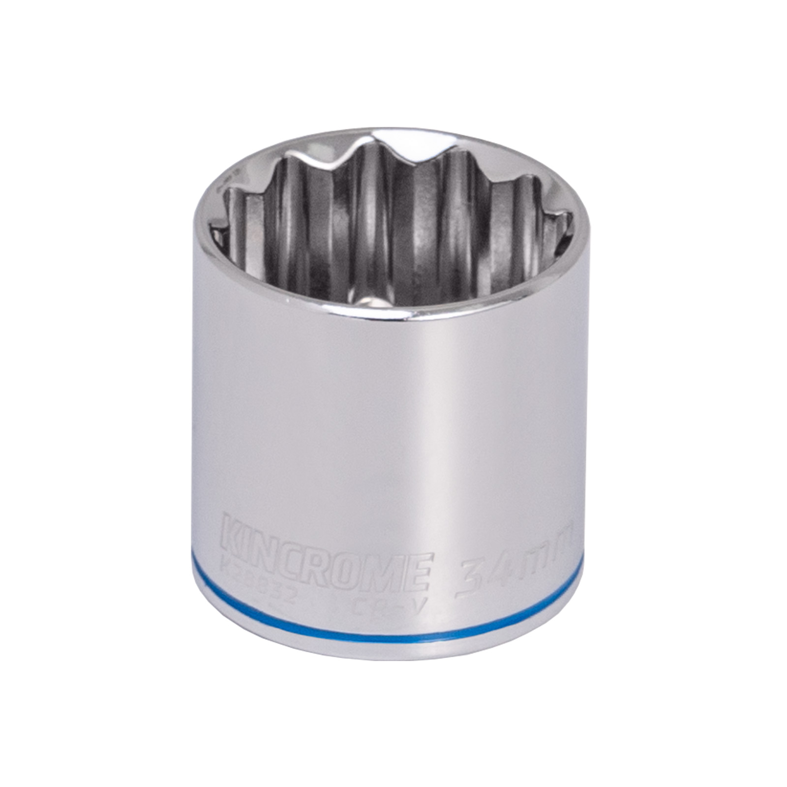 Socket 34mm 1/2" Drive (Mirror Polish) - Kincrome Tools - Kincrome